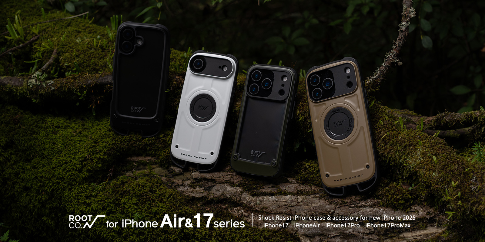 ROOT CO. iPhone17シリーズケース