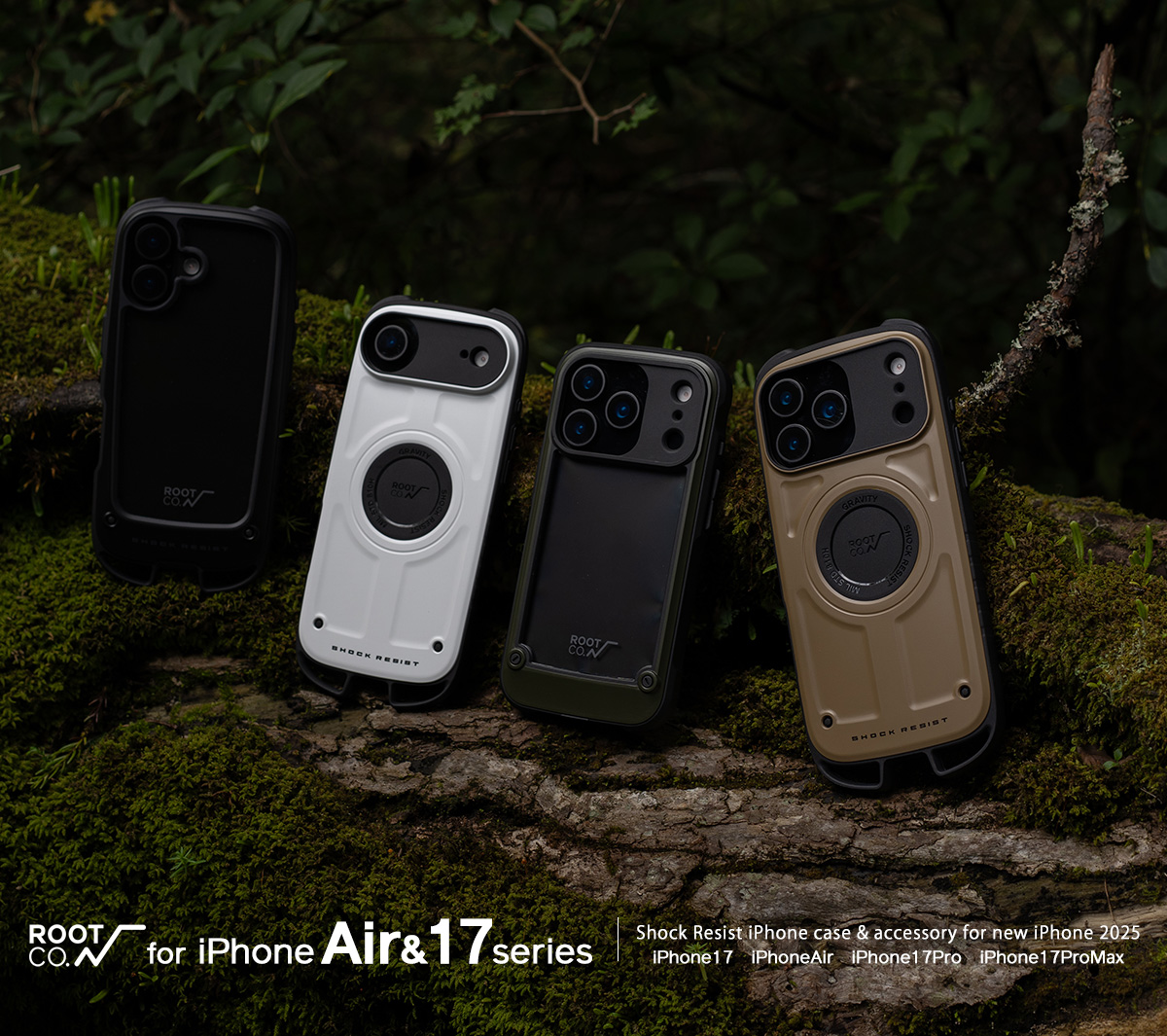 ROOT CO. iPhone17シリーズケース